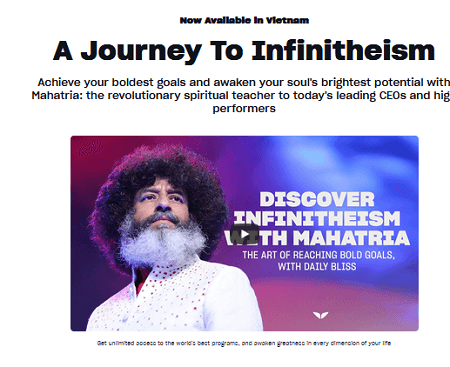 MindValley – A Journey to Infinitheism - Monk Course