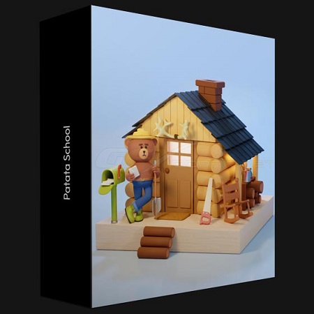 Patata School – A Complete Guide to 3D Modelling in Blender - Monk Course